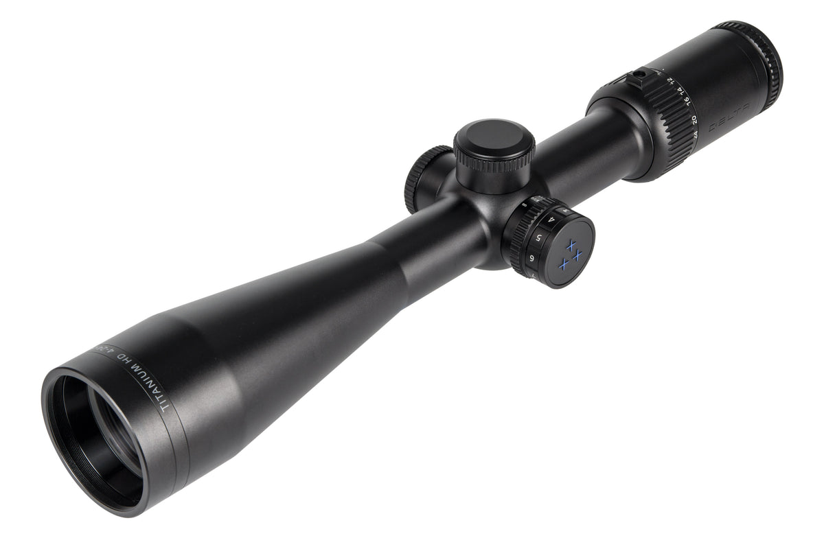 Delta Titanium HD 4-24x50 SFP Riflescope (4A S or 4A SB Reticle with H ...